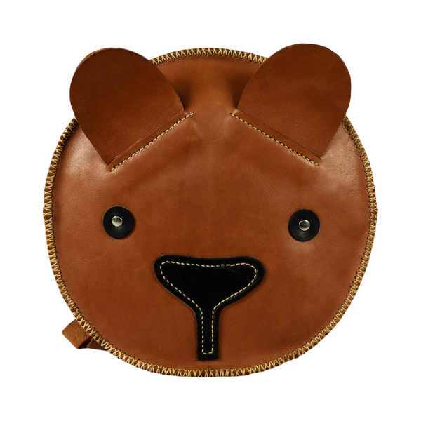 Leather Bear Backpack for Kids — Cape Town | Ground Leather